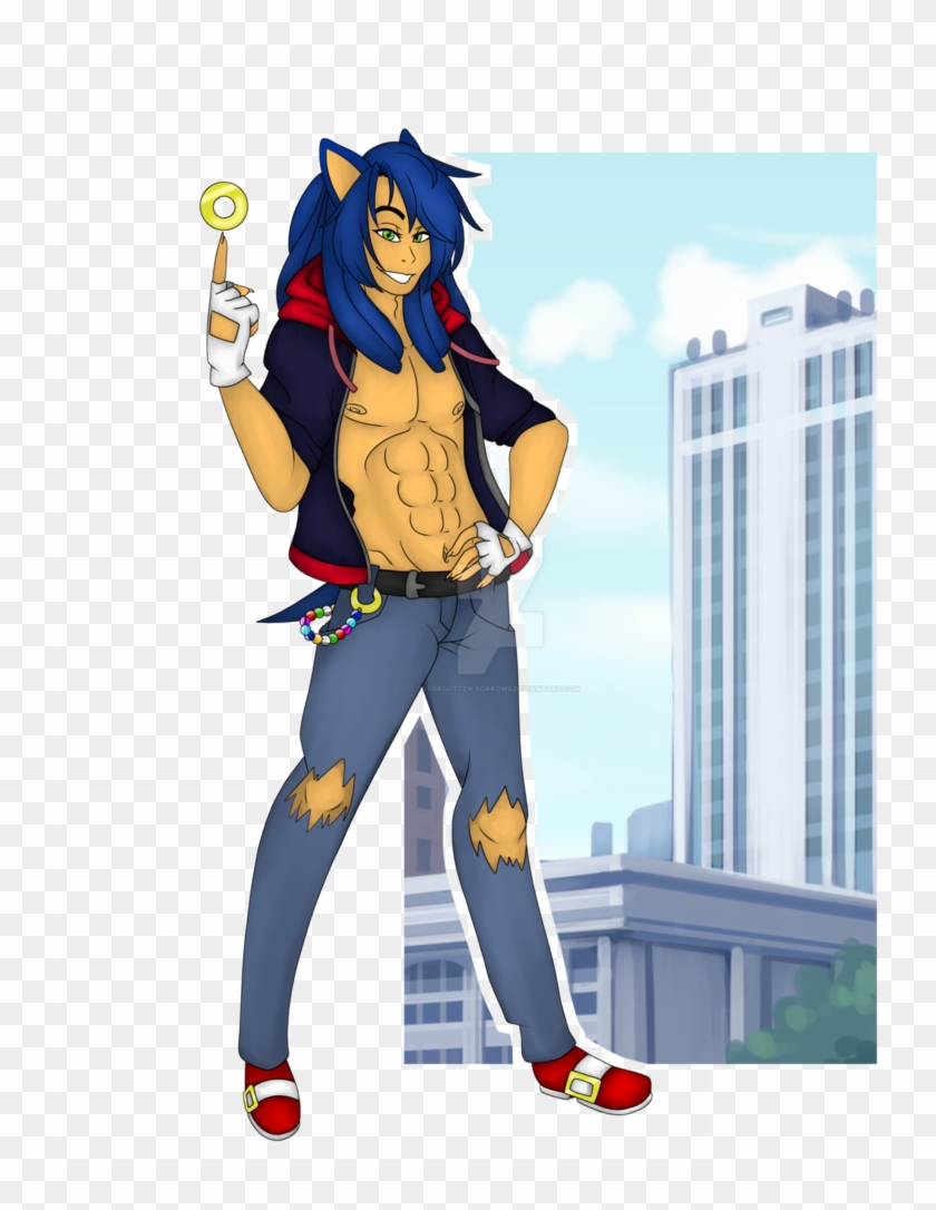 Sonic The Hedgehog [human Full Body] By Forgotten-sorrows - Human Sonic ...